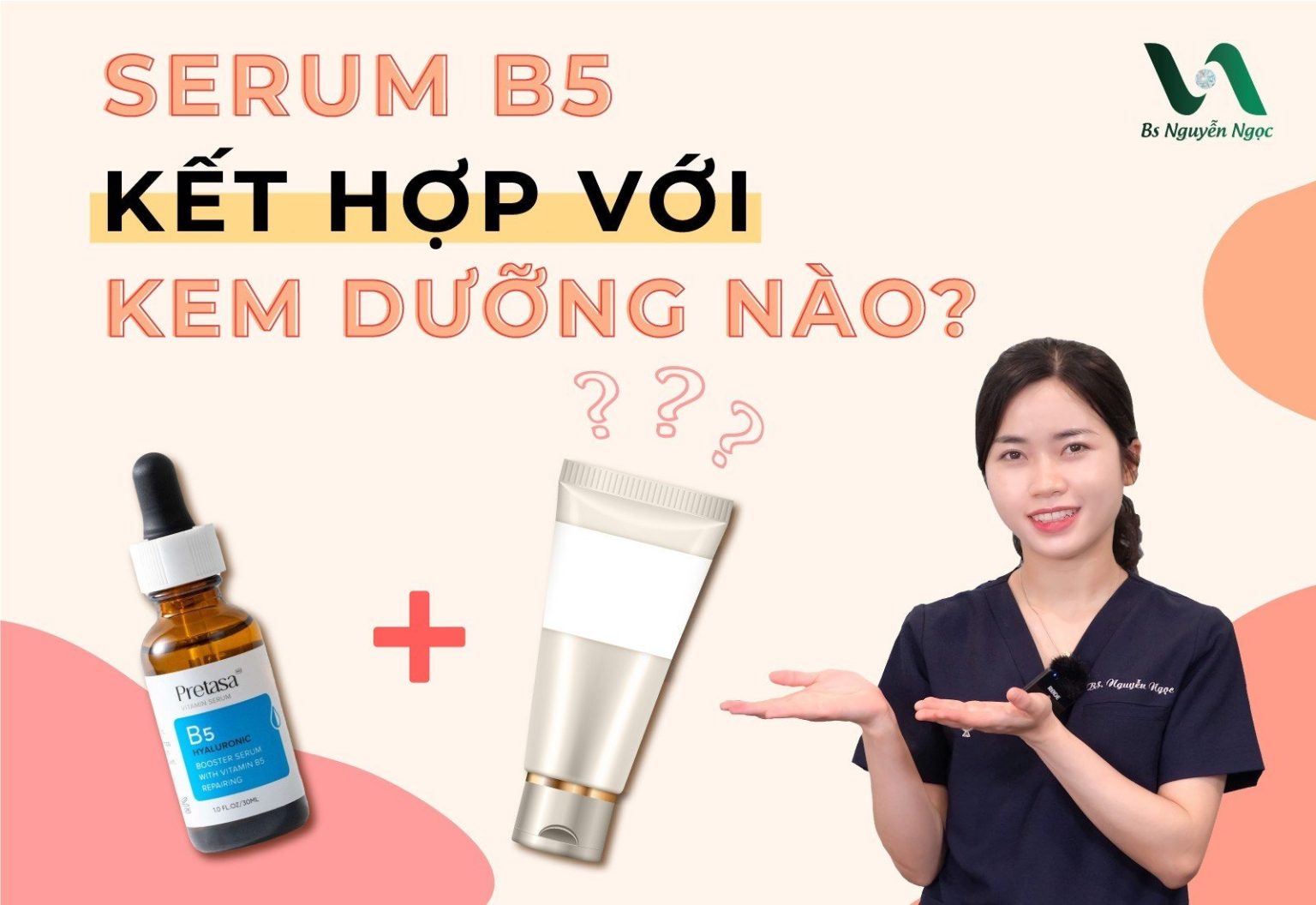 Cách kết hợp Serum B5 và Vitamin C sáng da mịn màng